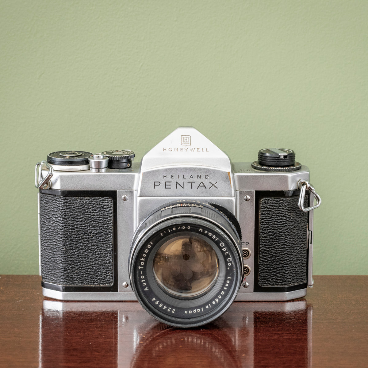 RARE 1960s Honeywell Pentax H3 35mm SLR Film Camera + ASAHI Auto-Takum ...