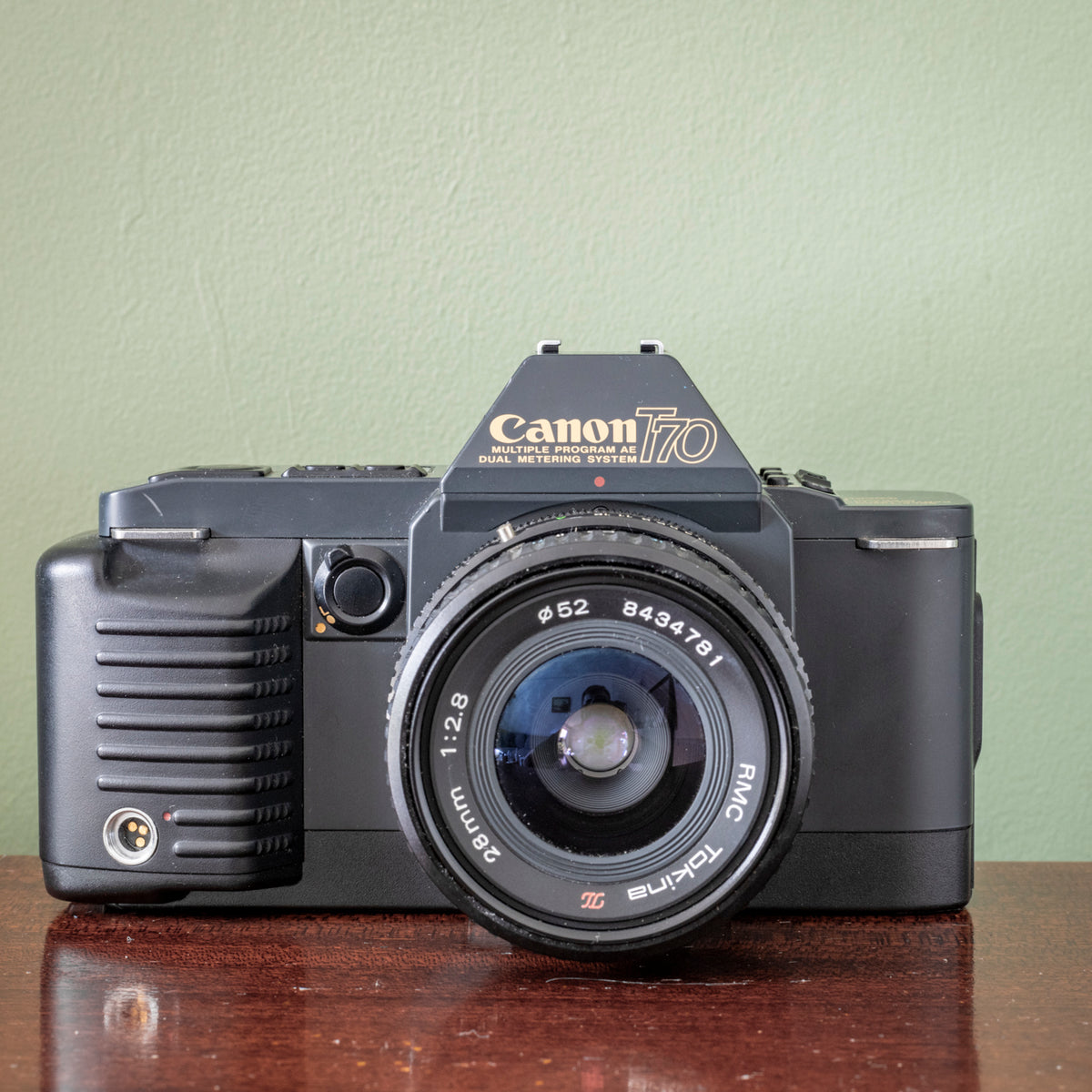MINT 1980s Canon T70 35m SLR Film Camera BUNDLE with 2 Lenses! – F16 ...