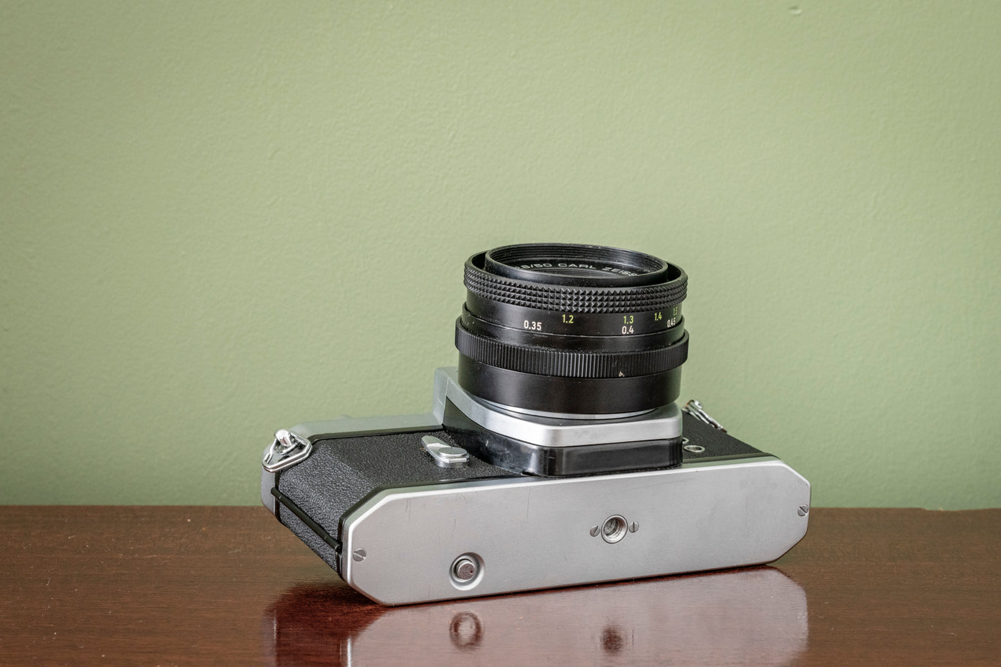 Mint 1960s ASAHI Pentax SL 35mm SLR Film Camera + 50mm Carl Zeiss F2.8 ...