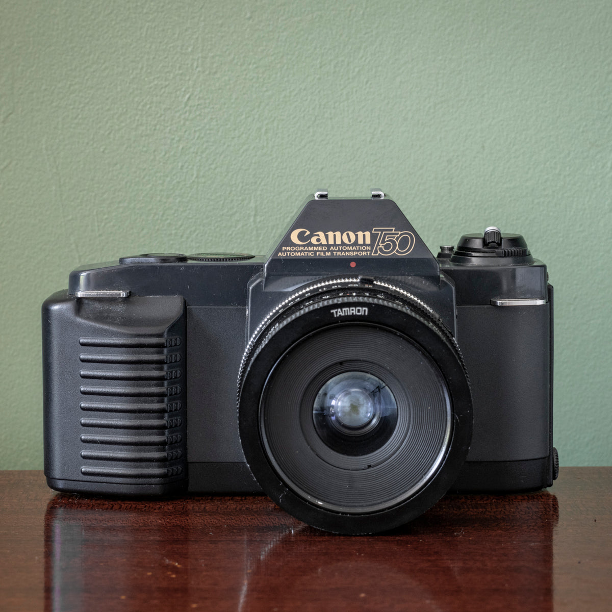 Canon T50 35mm SLR Film Camera with Tamron 28mm F2.5 Lens – F16 Film ...