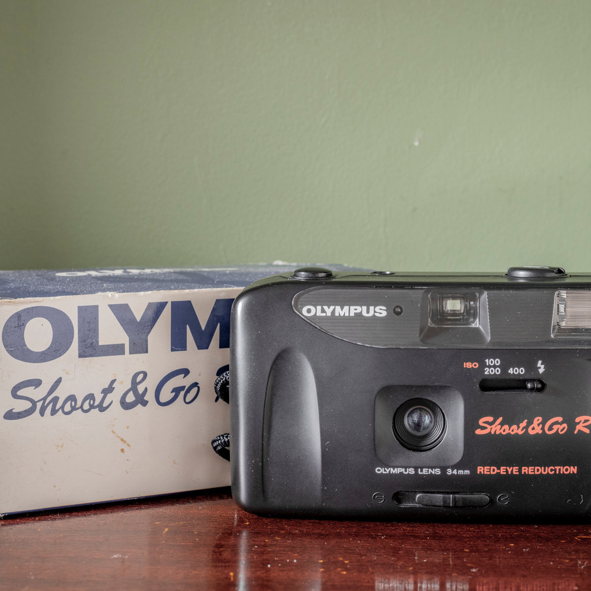 BOXED Olympus Trip Shoot and Go R 35mm Point and Shoot Film Camera ...