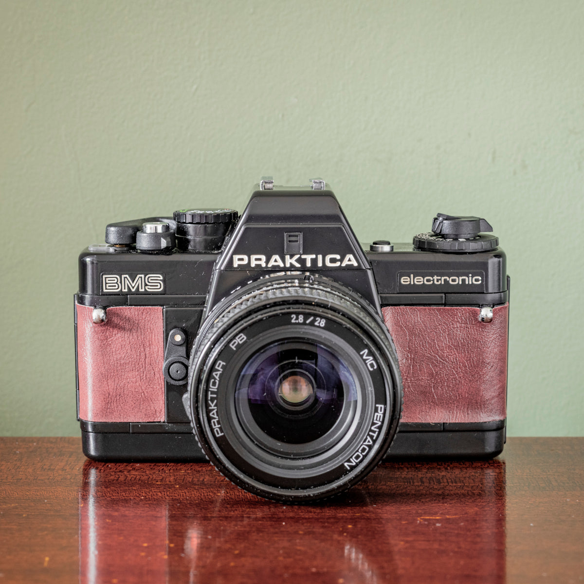 Gorgeous Praktica BMS 35mm Film Camera + Practicar 28mm F2.8 Lens ( Re ...